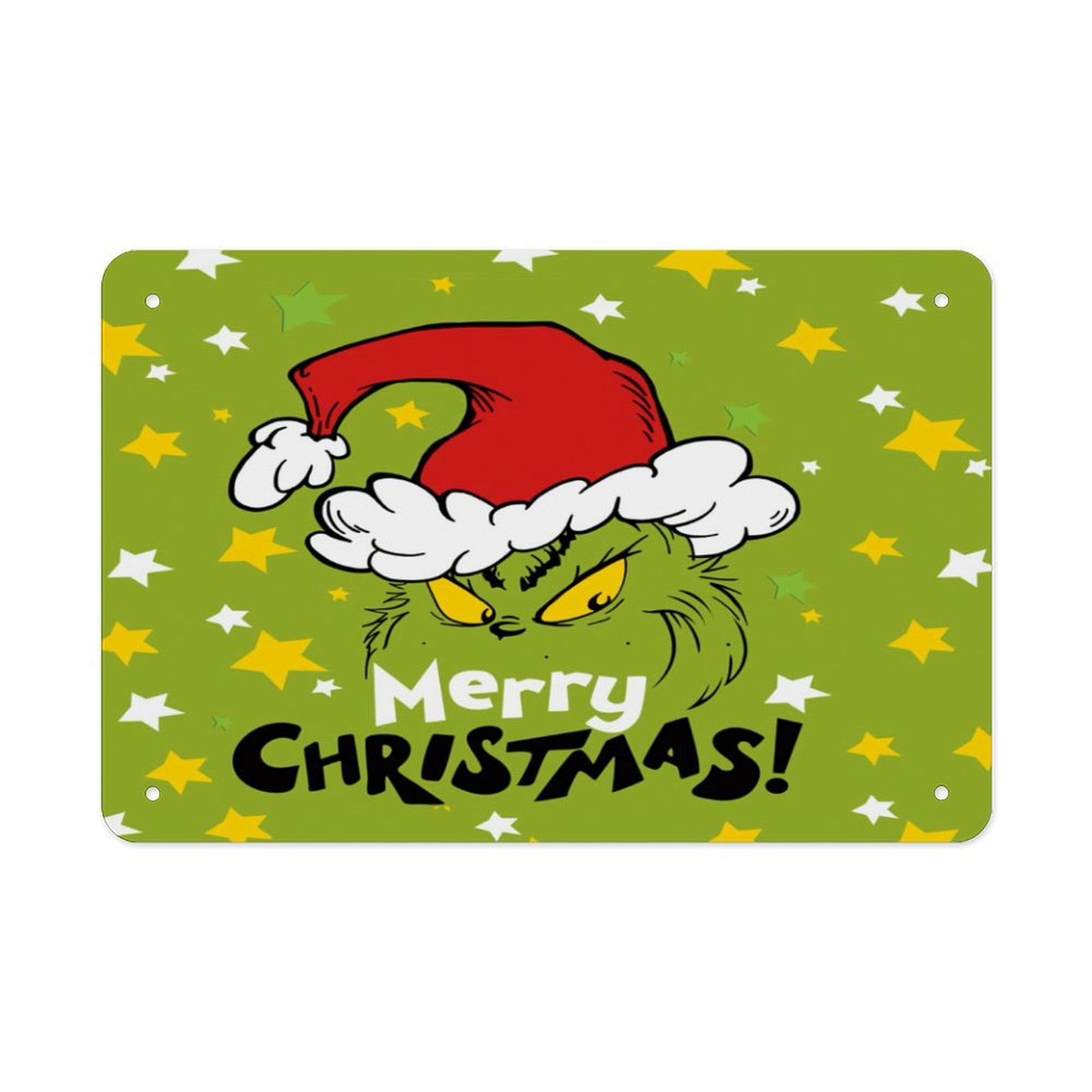 Classic Grinch Grinch in Chimney Holiday Metal Tin Sign，Home Decoration ...