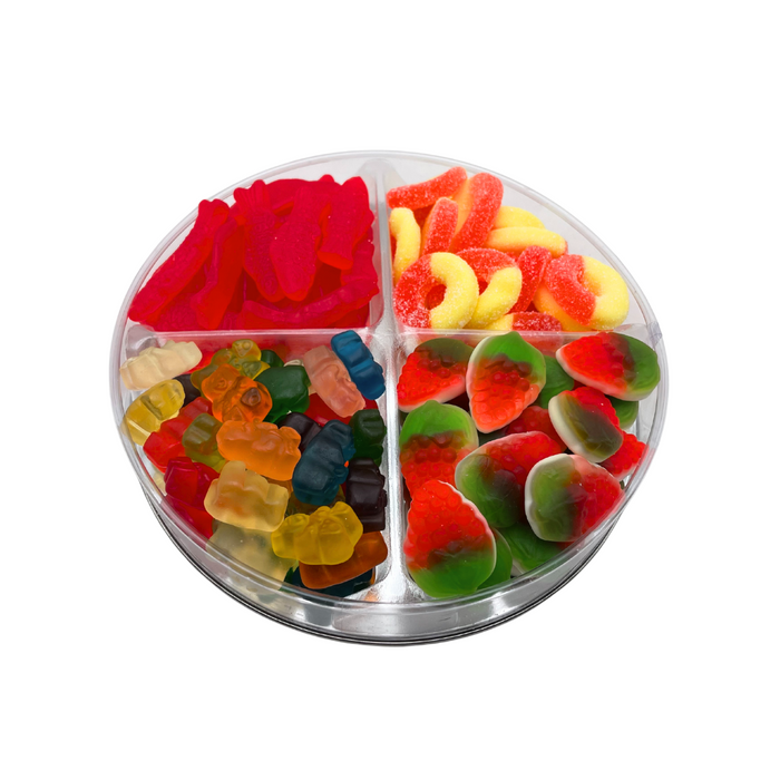 Classic Gummy Favorites Tray – Swedish Fish, Strawberries & Cream ...