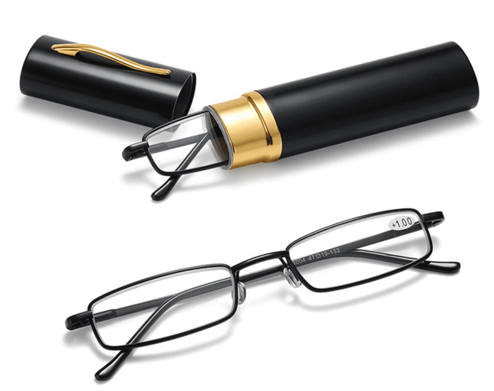 Classic HD Spring Compact Reading Glasses Readers Travel Slim Design ...