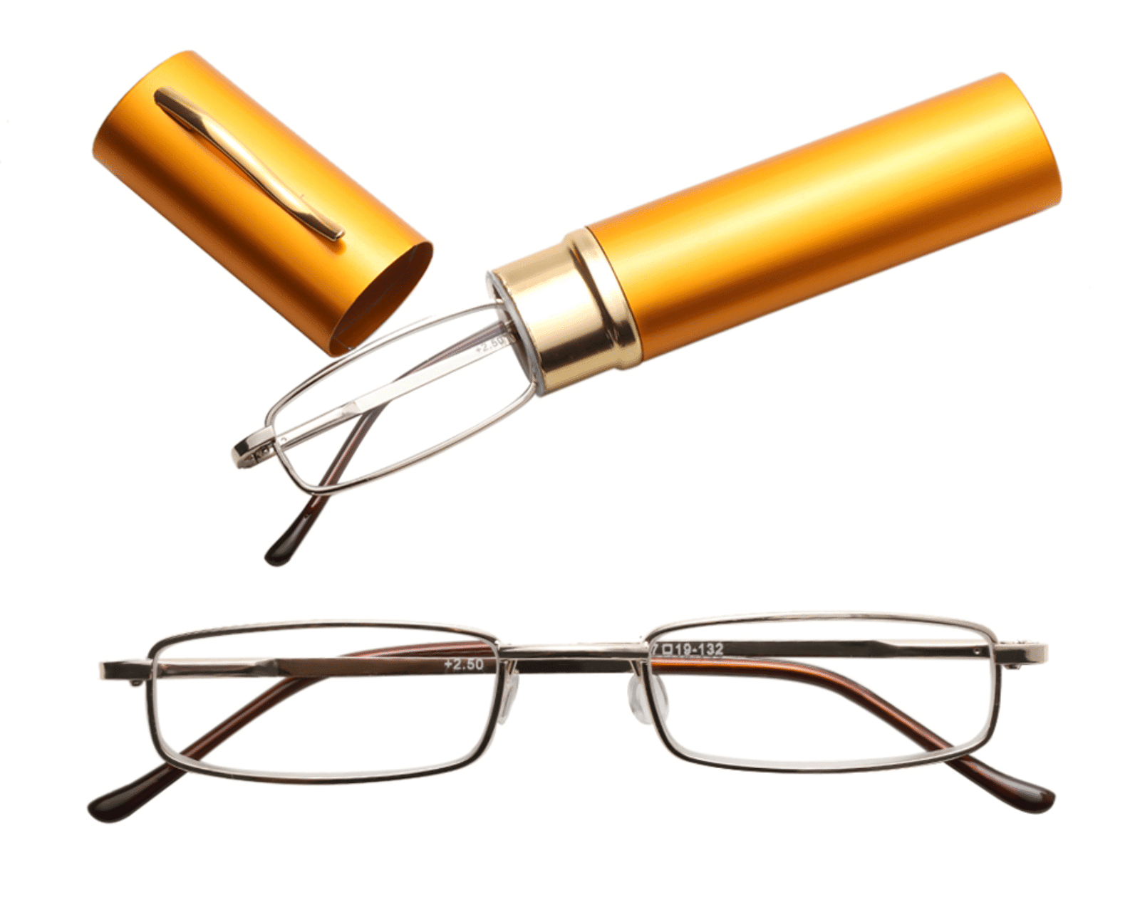 Classic HD Spring Compact Reading Glasses Readers Travel Slim Design ...