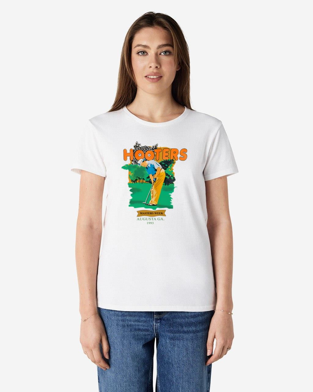 Classic HOOTERS Masters Week 1993 Golf T-SHIRT, for men & women, up to ...