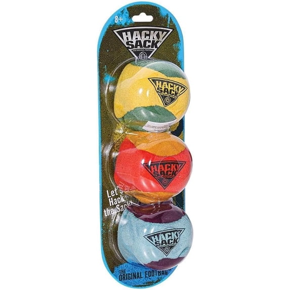 Classic Hacky Ball Foot Bag Kick Sack, Soft Fabric Material, Hand ...