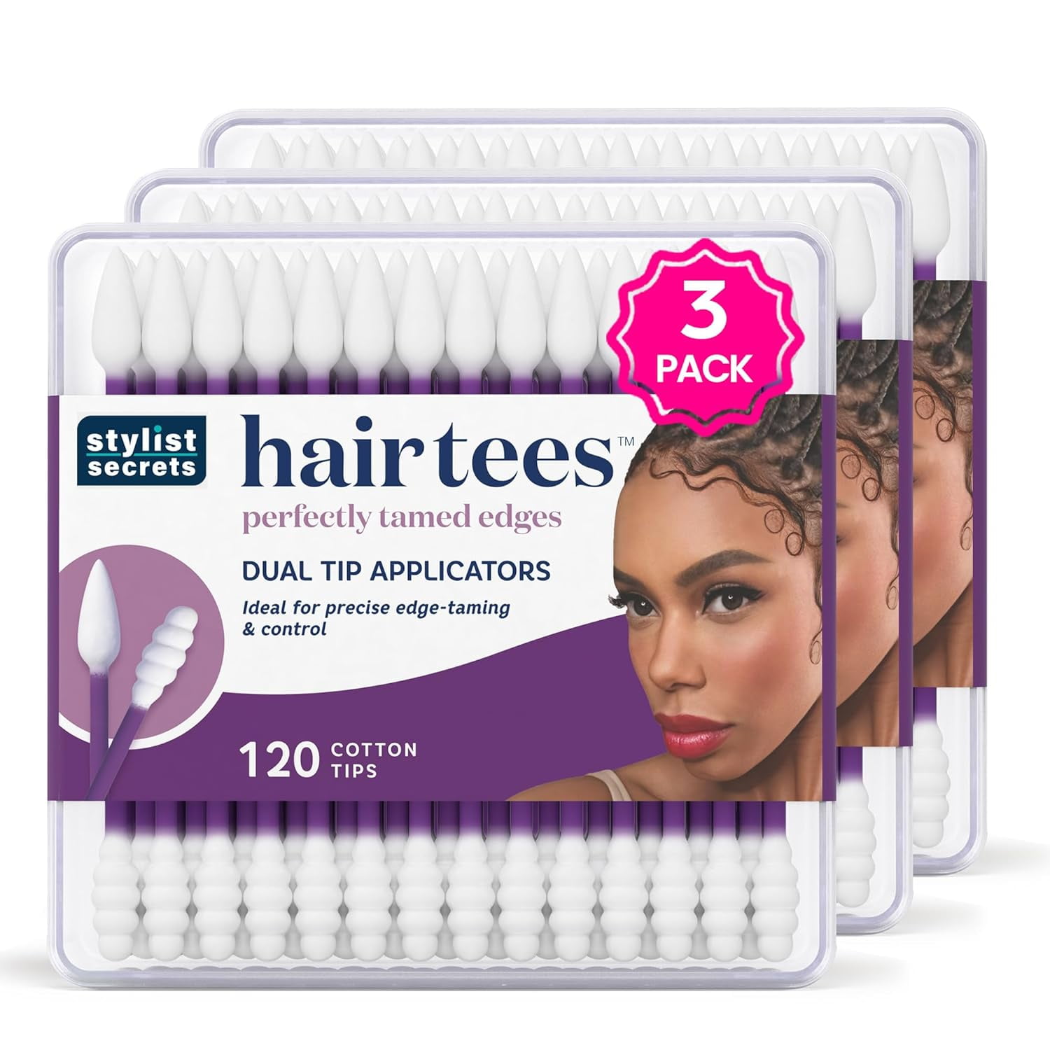 Classic Hair Tees - Dual Tip Applicators - Pointed and Rounded Swab ...