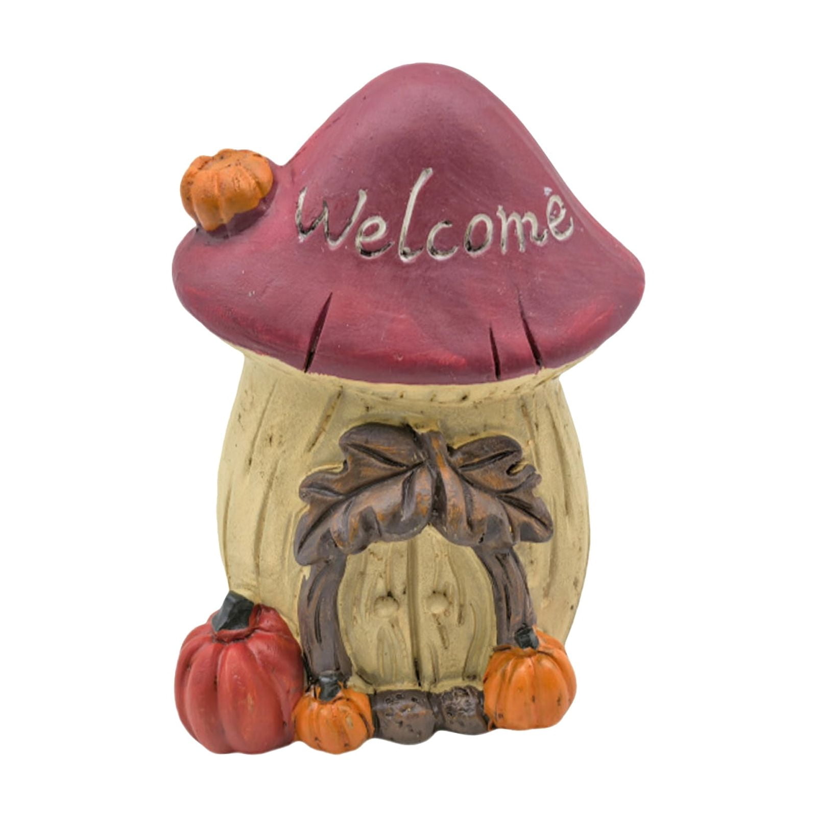Classic Halloween Pumpkin House Figurine Prop, Spooky Haunted House ...