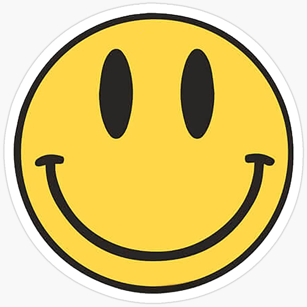 DOPASTICKER Classic Happy Face Gift You - Phone Stickers, Waterproof ...