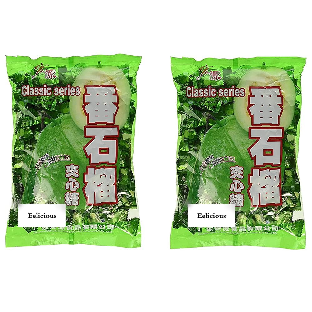 Classic Hard Candy Guava Flavored Candy 350g/12.3oz 2pack - Walmart.com
