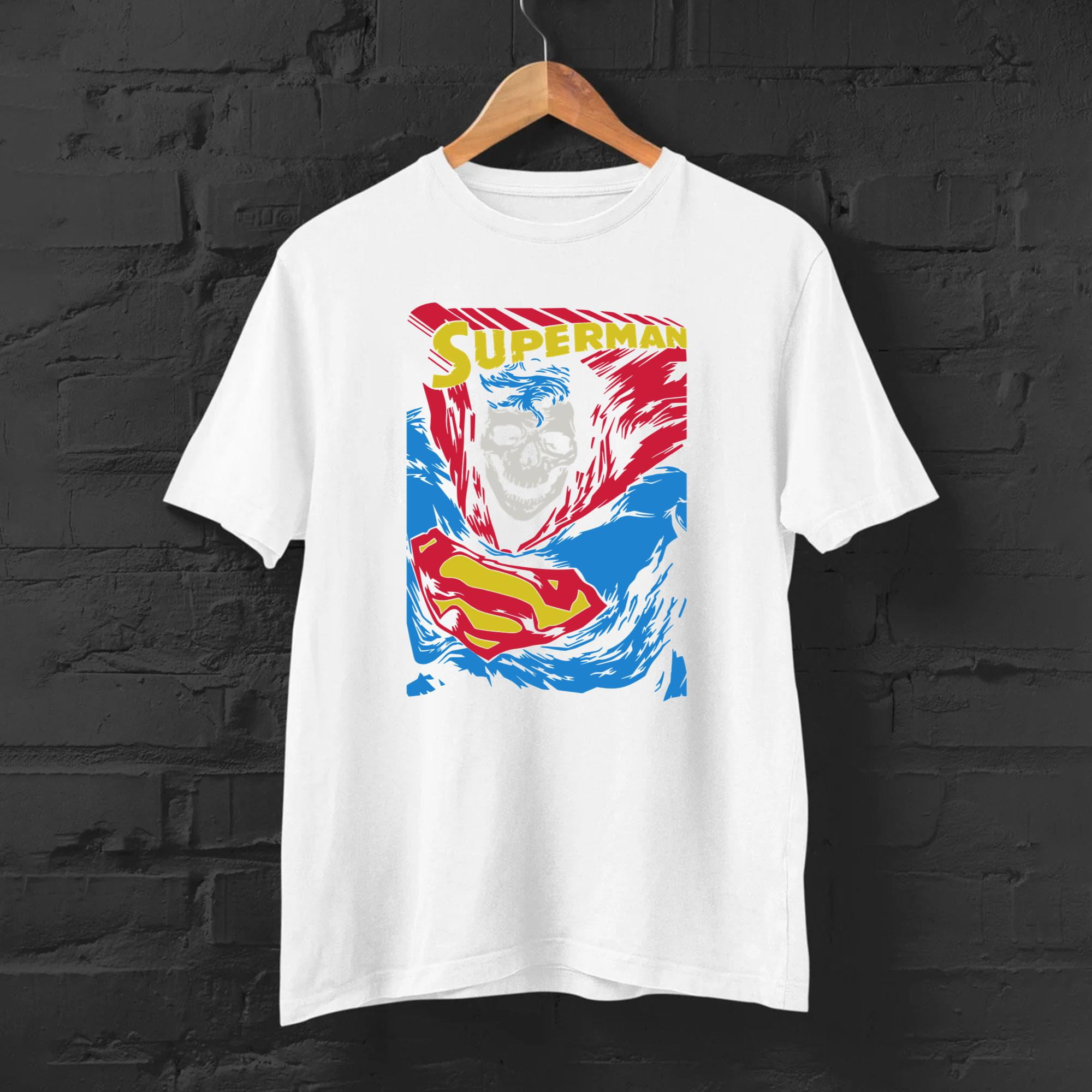 Classic Hero Tribute Shirt – Vintage Cape & Power Inspired Graphic Tee for Comic Fans-TH38600 ...