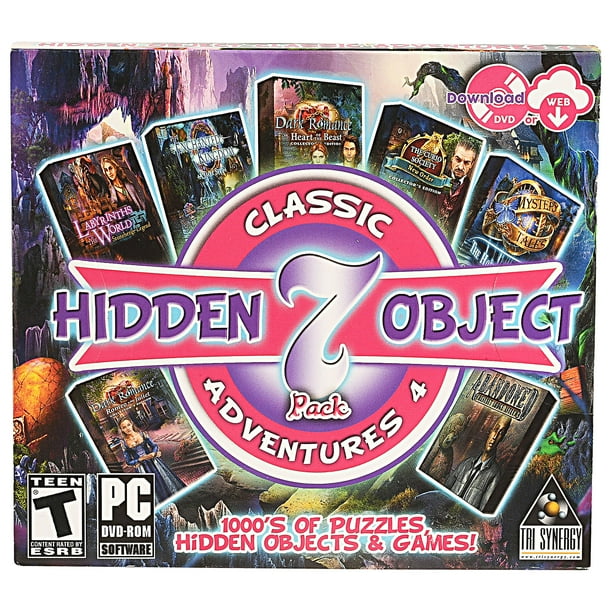 Classic Hidden Object Adventures 4 (PC DVD), 7 Pack - Walmart.com