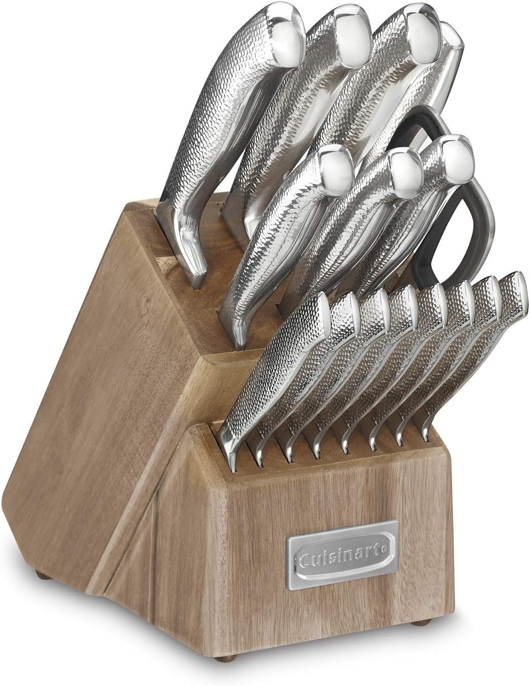 Classic High-Carbon Hammered Stainless Steel Forged Knife Set With ...