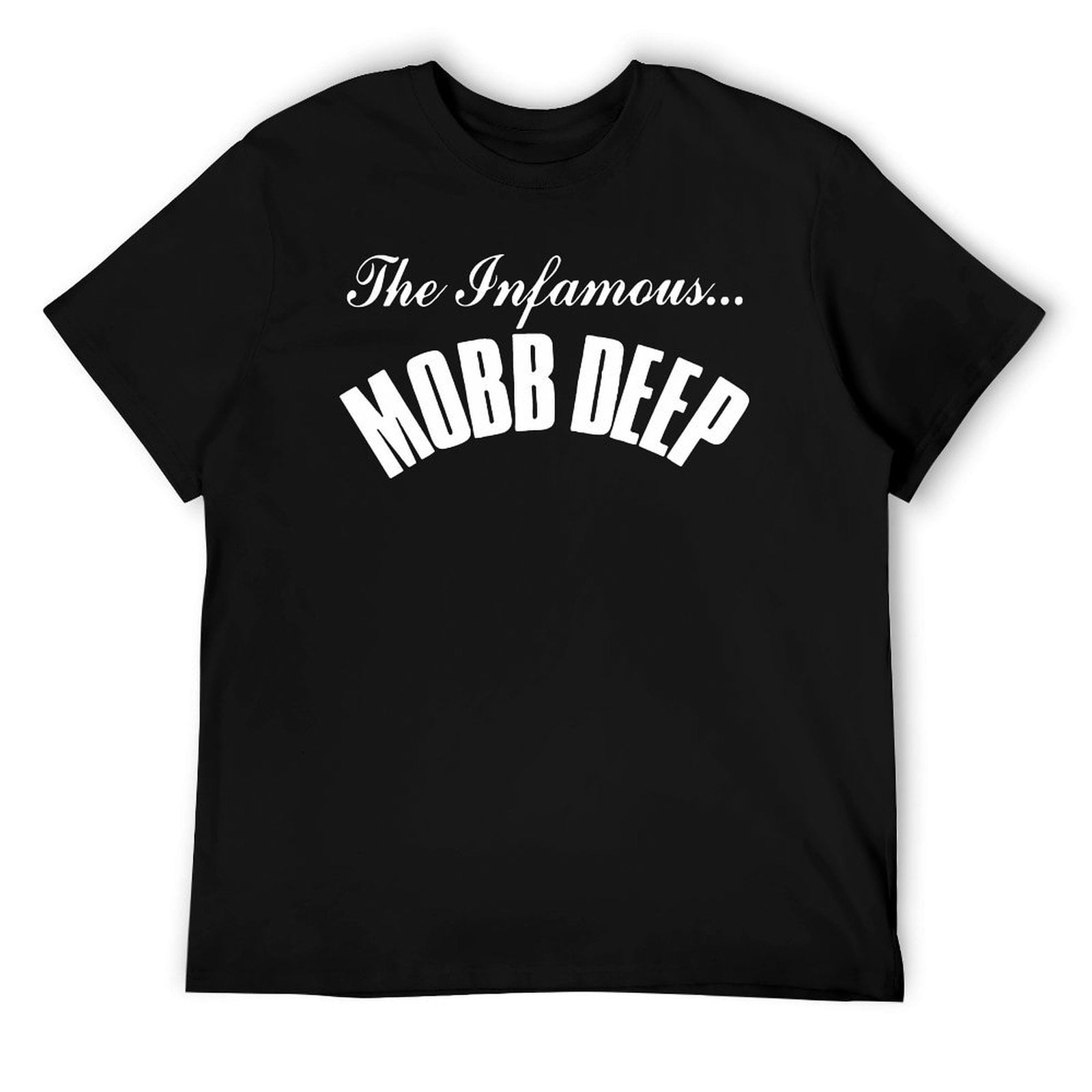 Classic Hip Hop T-Shirt for Men - The Infamous Cotton Crew Neck Tee ...