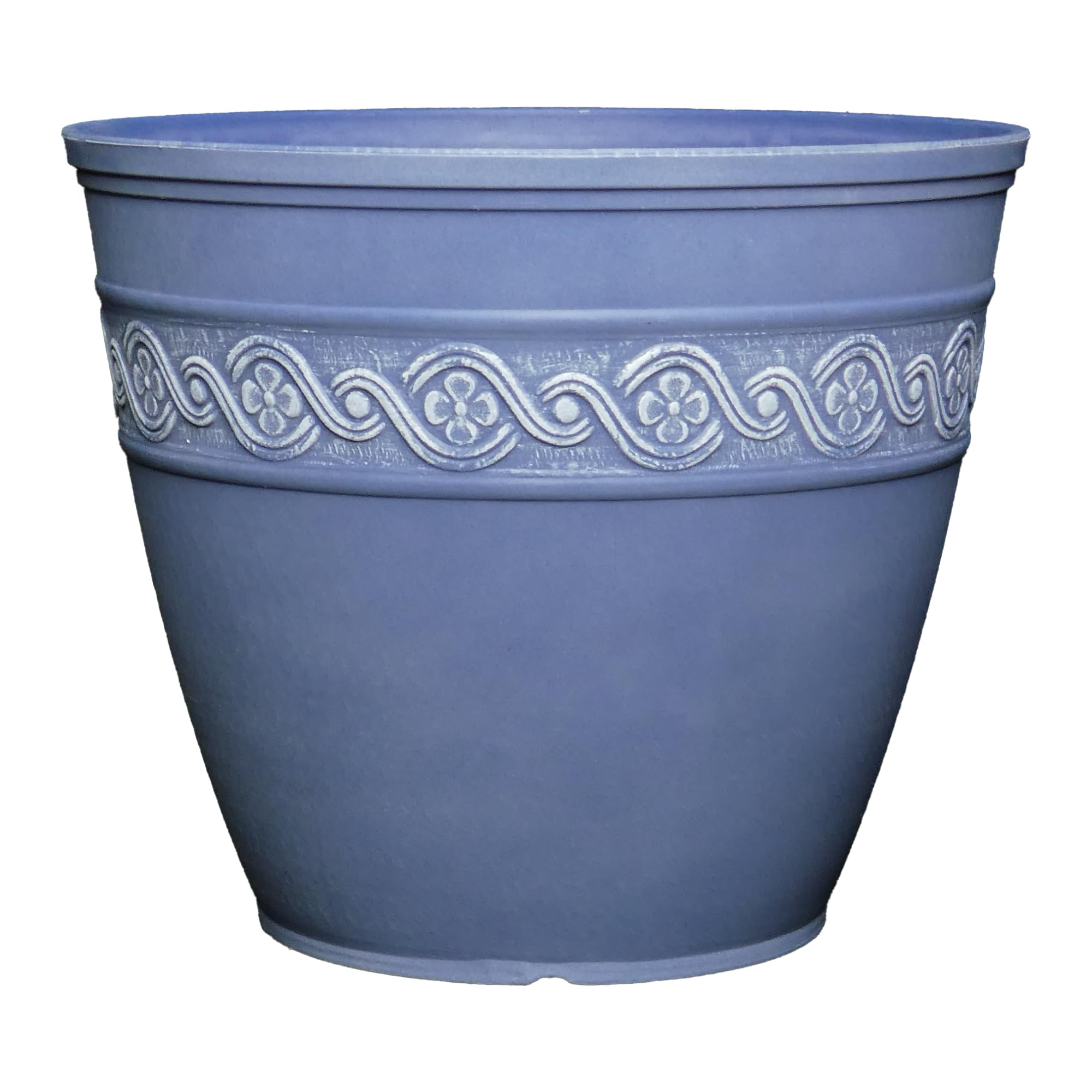 Classic Home and Garden Corinthian Resin Planter Pot - Outdoor & Indoor ...