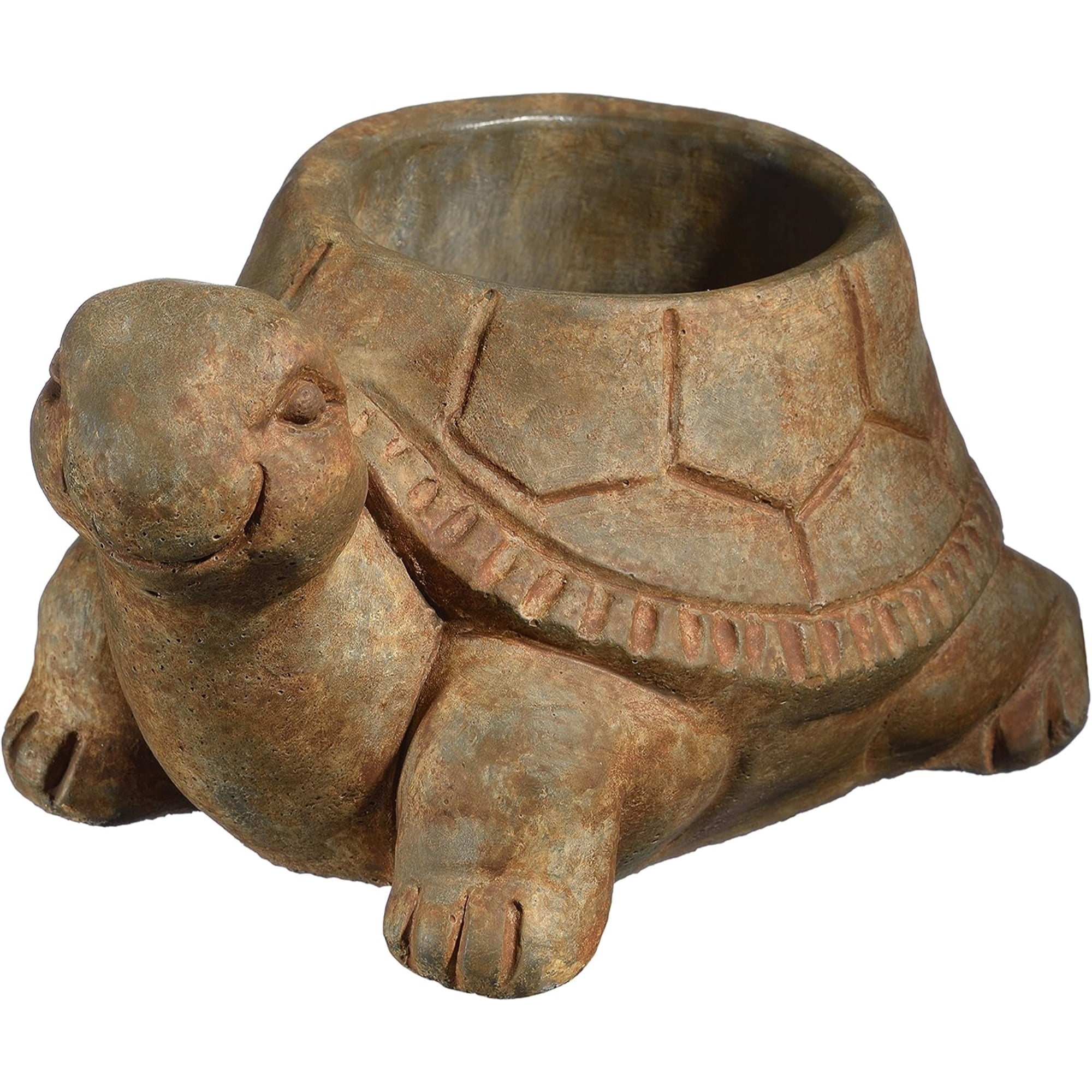 Classic Home and Garden Cement Buddies Indoor Outdoor Planter with ...