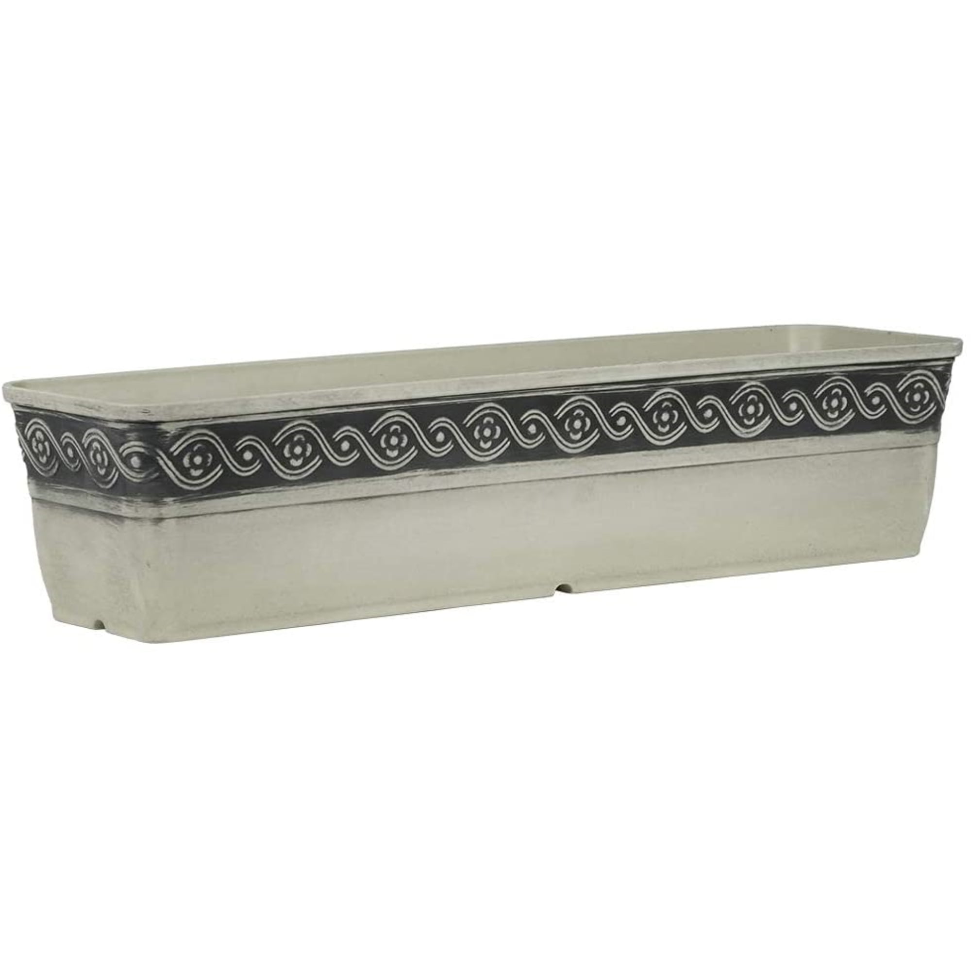 "Classic Home & Garden Corinthian Patio Planter - 18"" Indoor/Outdoor ...