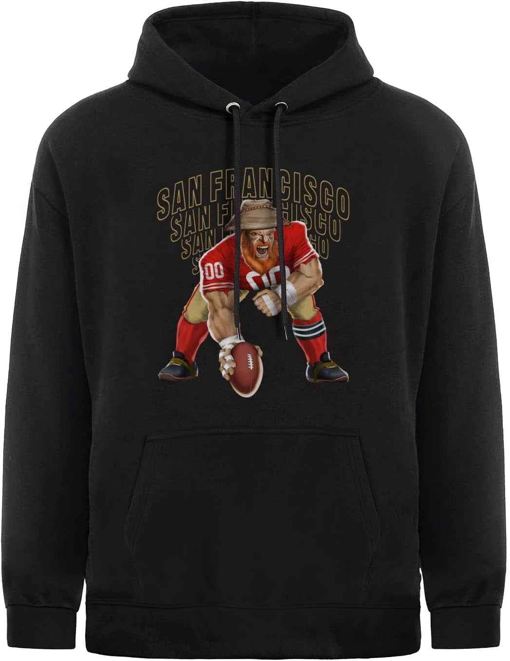 Classic Hoodies Soft Sweatshirts Pullover for Mens with Football Fans ...