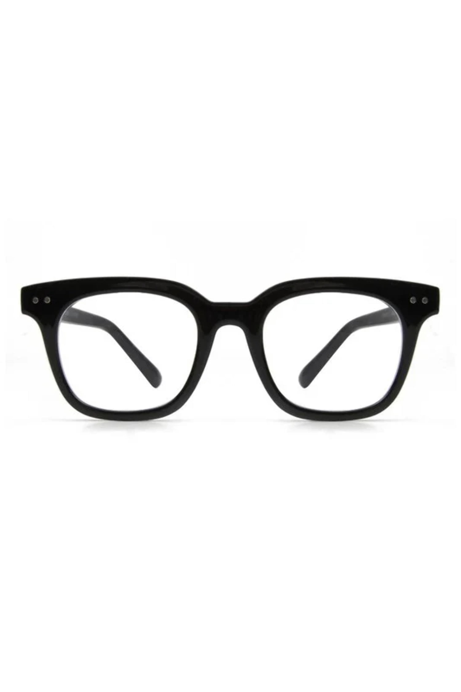 Classic Horn Rimmed Blue Light Blocker Glasses - Walmart.com