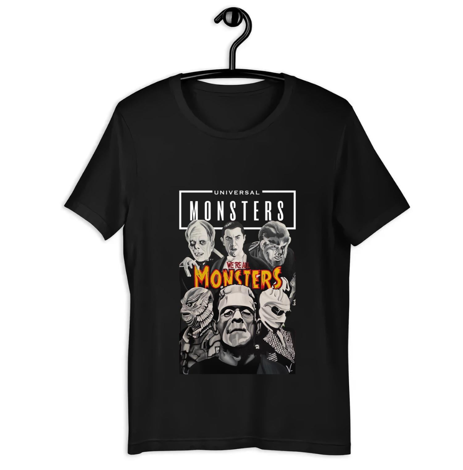 Classic Horror Legends Shirt Vintage Monster Movie Graphic Unisex Shirt ...