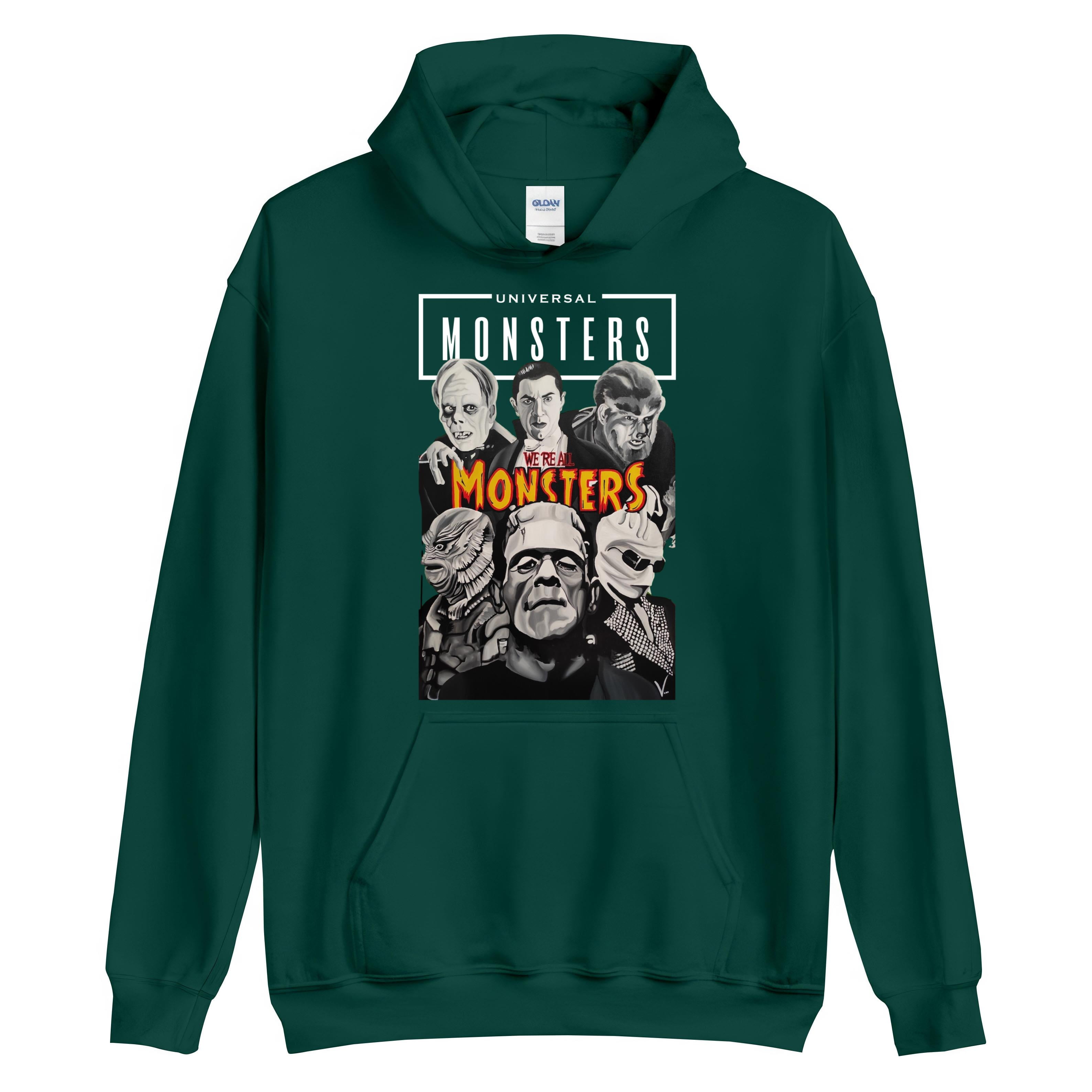 Classic Horror Legends Shirt Vintage Monster Movie Graphic Unisex Shirt ...