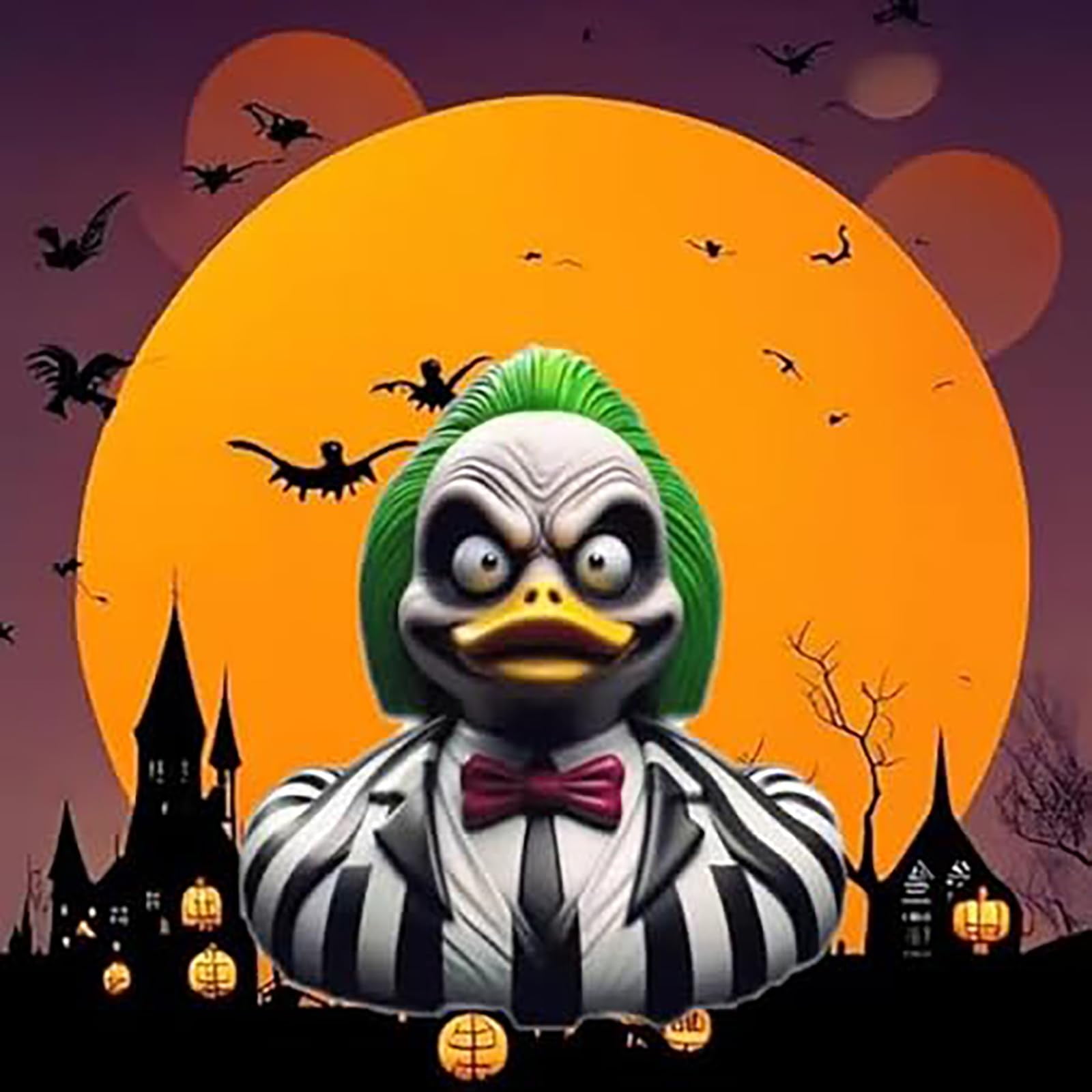 Classic Horror Movie Character Duck,Halloween Horror Duck Decor, Horror ...