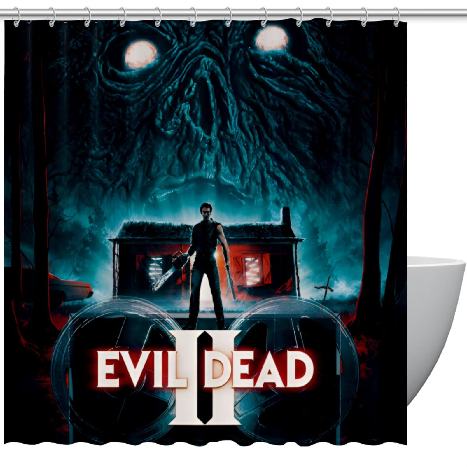 Classic Horror Movie the Evil Dead Printed Shower Curtain with Hooks 60 ...