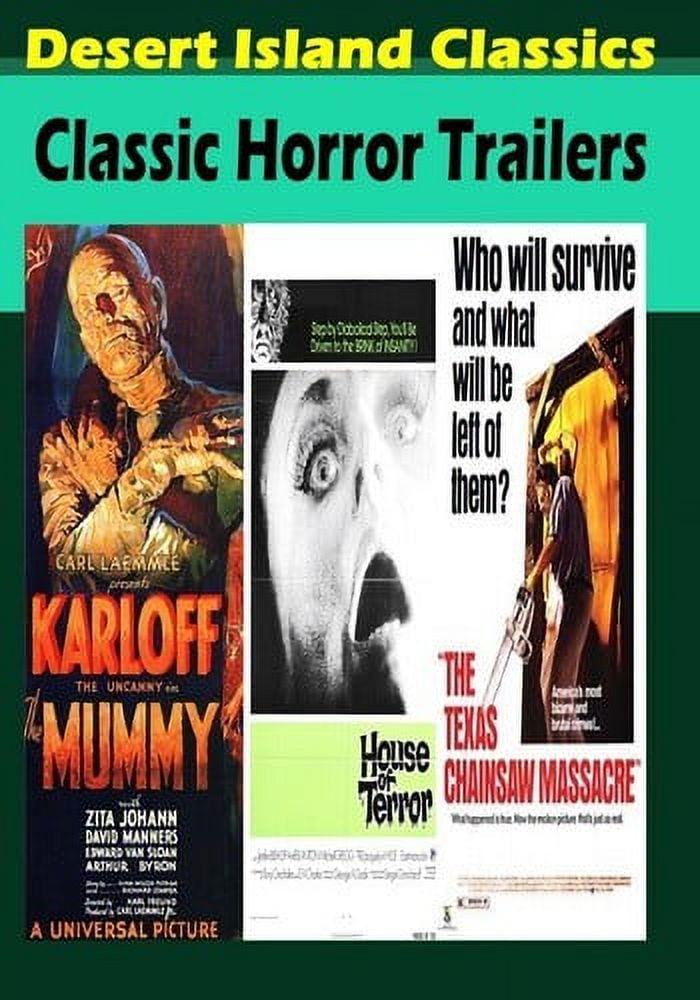 Classic Horror Trailers (DVD), Desert Island Films, Horror - Walmart.com