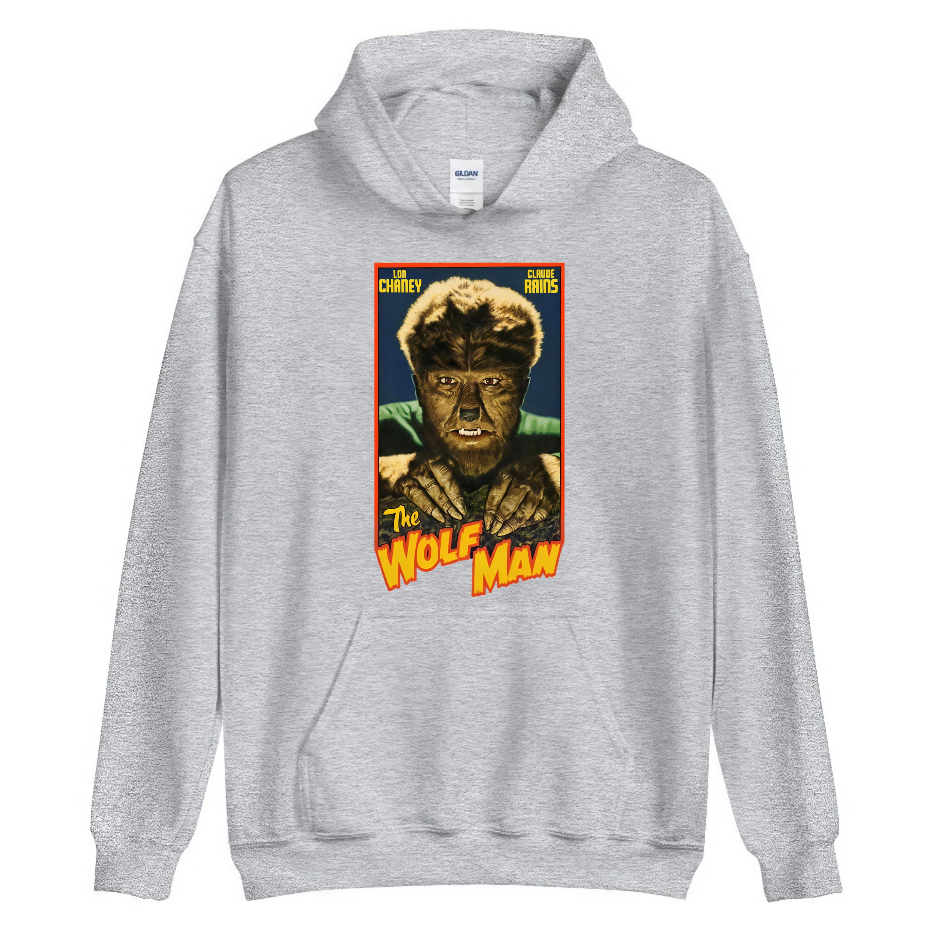 Classic Horror Tribute Graphic Tee Wolf Man Movie Inspired-TH31519 ...