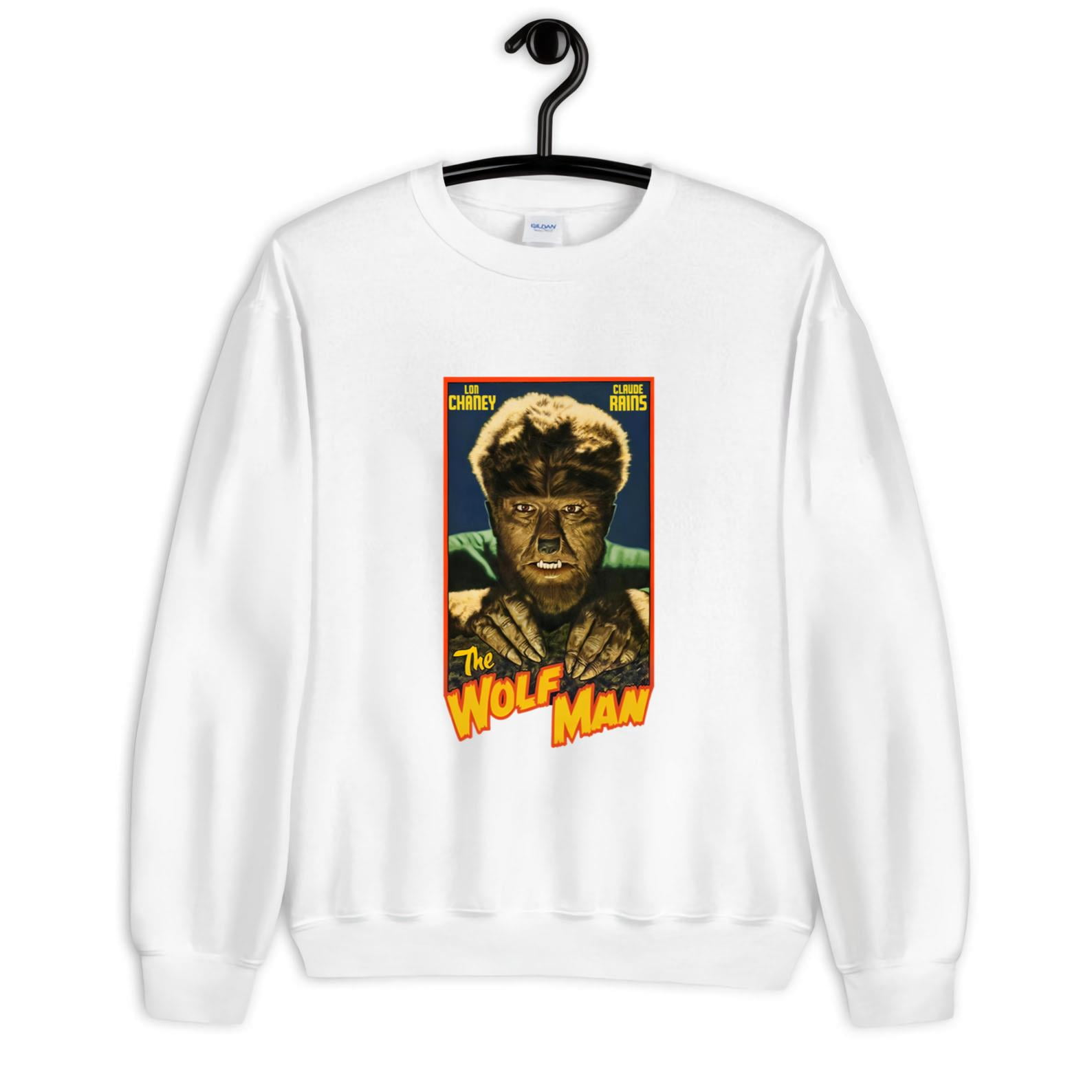 Classic Horror Tribute Graphic Tee Wolf Man Movie Inspired-TH31519 ...