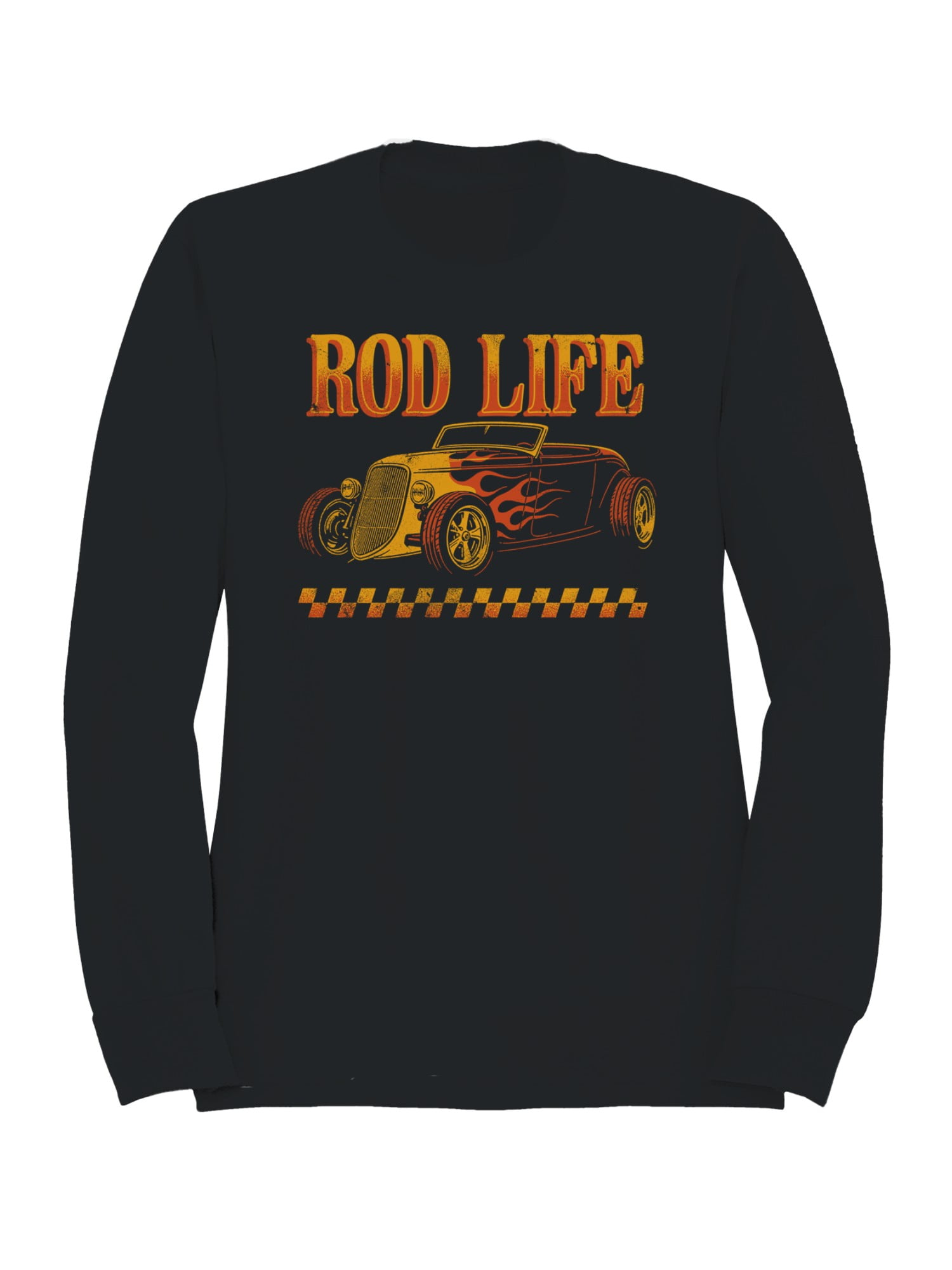 Classic Hot Rod Life Flames Men's Sweatshirt - Walmart.com