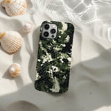 Classic Hunter Camo Old School Minimal Green Pattern with iPhone 17 to ...