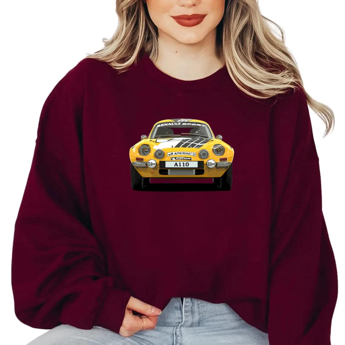 Classic I Love Alpine A110 RD French Sports Car Automobile Rally Icon ...