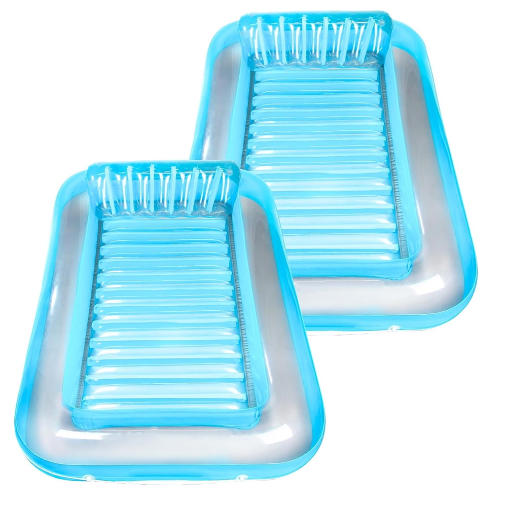 Classic Inflatable Tanning Float Floating Lounge, Personal Tan Pool ...