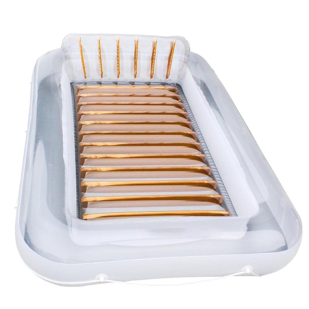 Classic Inflatable Tanning Float Floating Lounge, Personal Tan Pool ...