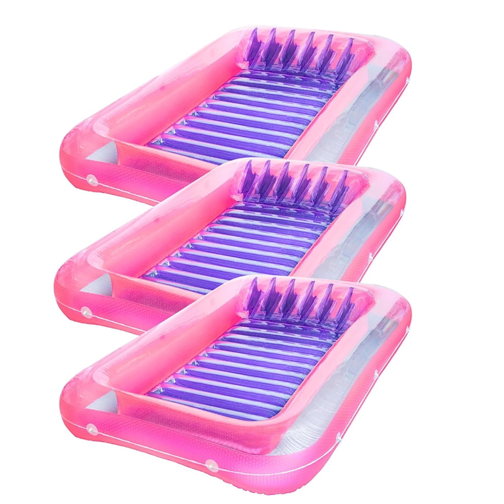 Classic Inflatable Tanning Float Floating Lounge, Personal Tan Pool ...