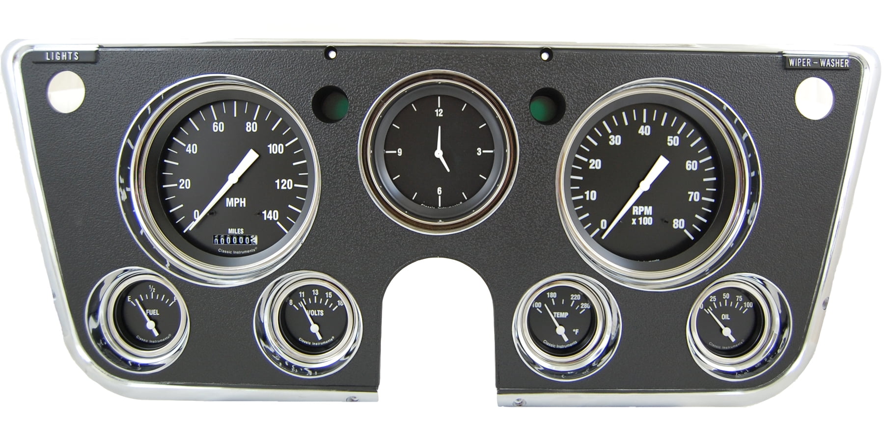 Classic Instruments CT67HR Hot Rod Gauge Package - Walmart.com