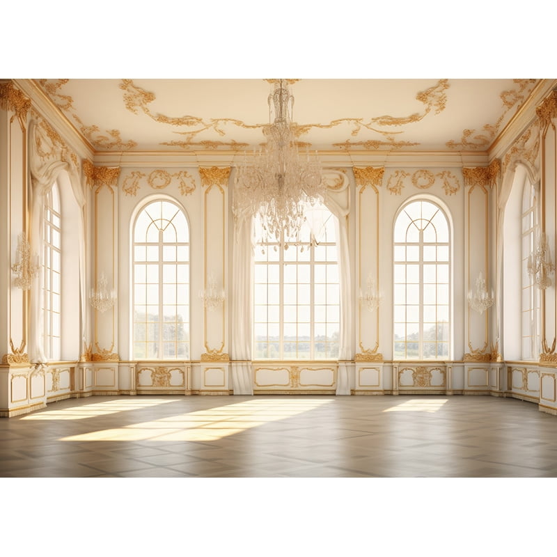 Classic Interior Wall Window Empty Room Photography Backdrops Props ...
