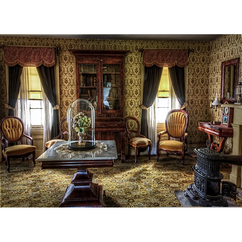 Classic Interior Wall Window Empty Room Photography Backdrops Props ...