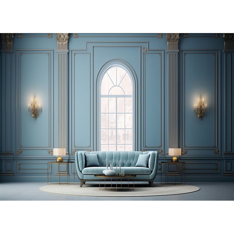 Classic Interior Wall Window Empty Room Photography Backdrops Props ...