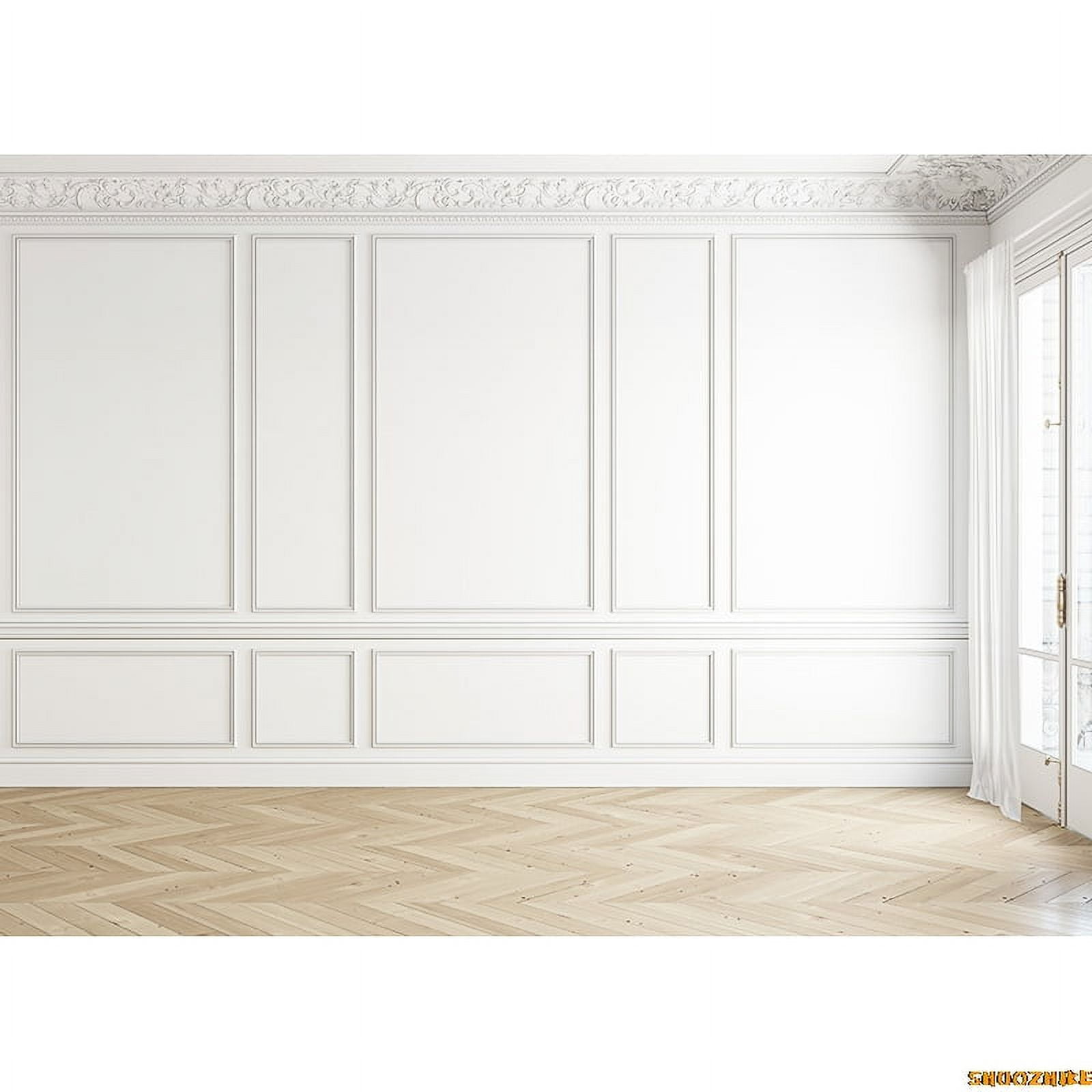 Classic Interior Wall Window Empty Room Photography Backdrops Props ...