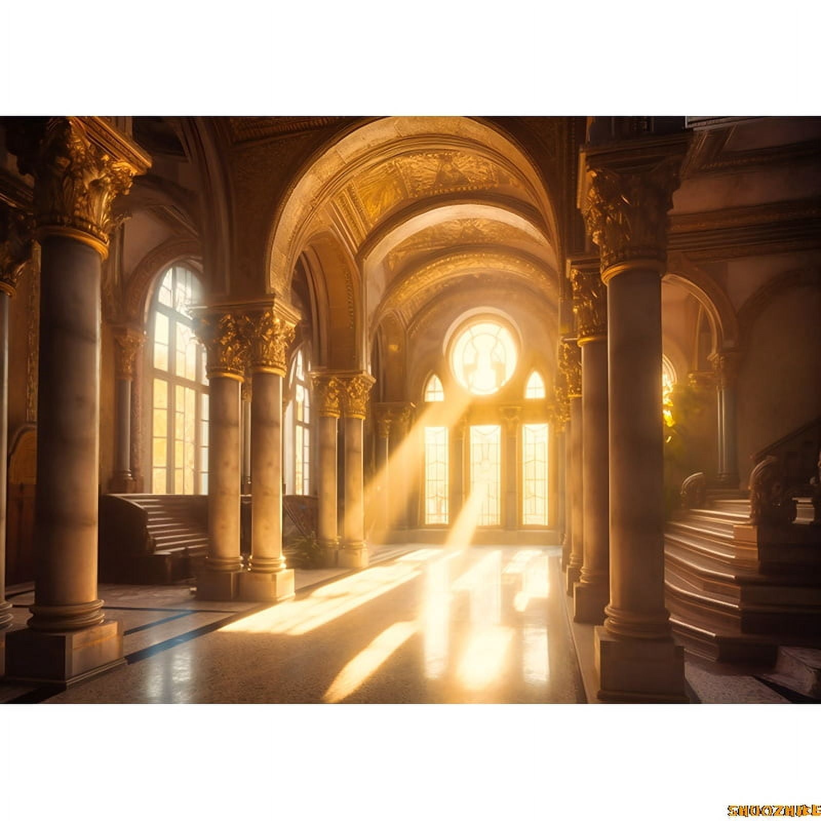 Classic Interior Wall Window Empty Room Photography Backdrops Props ...