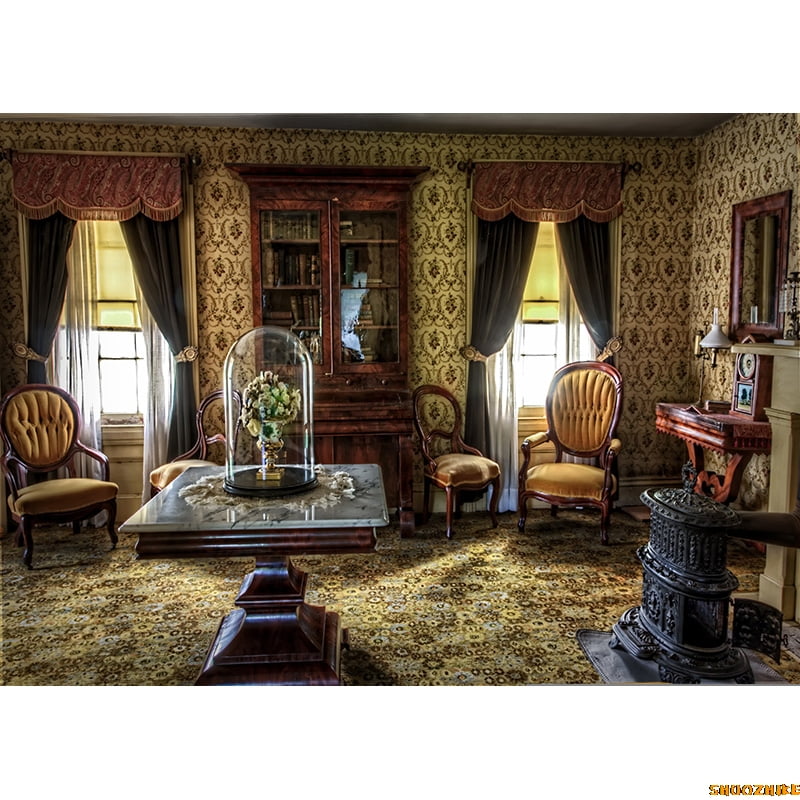 Classic Interior Wall Window Empty Room Photography Backdrops Props ...