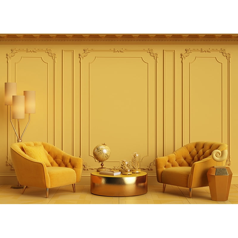 Classic Interior Wall With Mouldings Empty Room Photography Backdrops ...