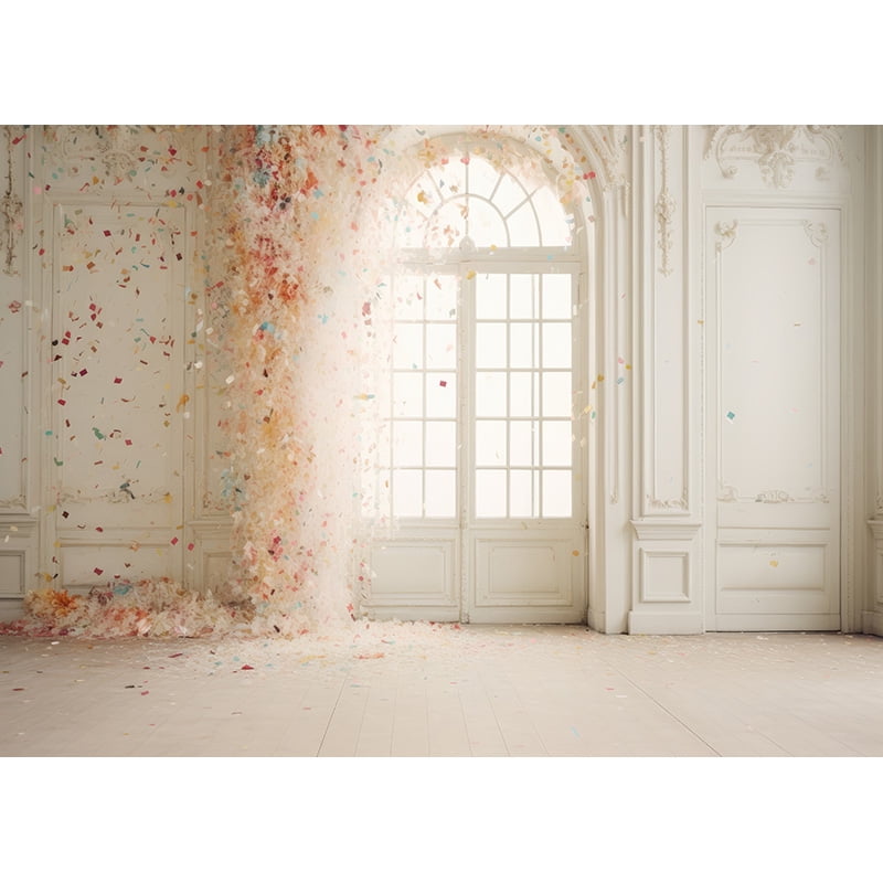 Classic Interior Wall With Mouldings Empty Room Photography Backdrops ...
