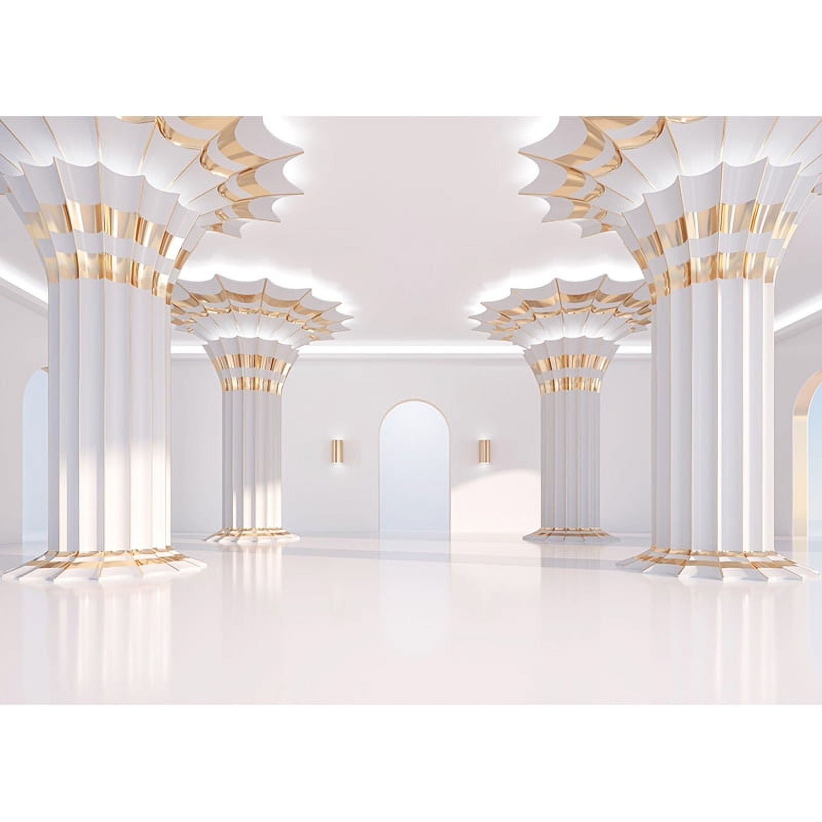 Classic Interior Wall With Mouldings Empty Room Photography Backdrops ...