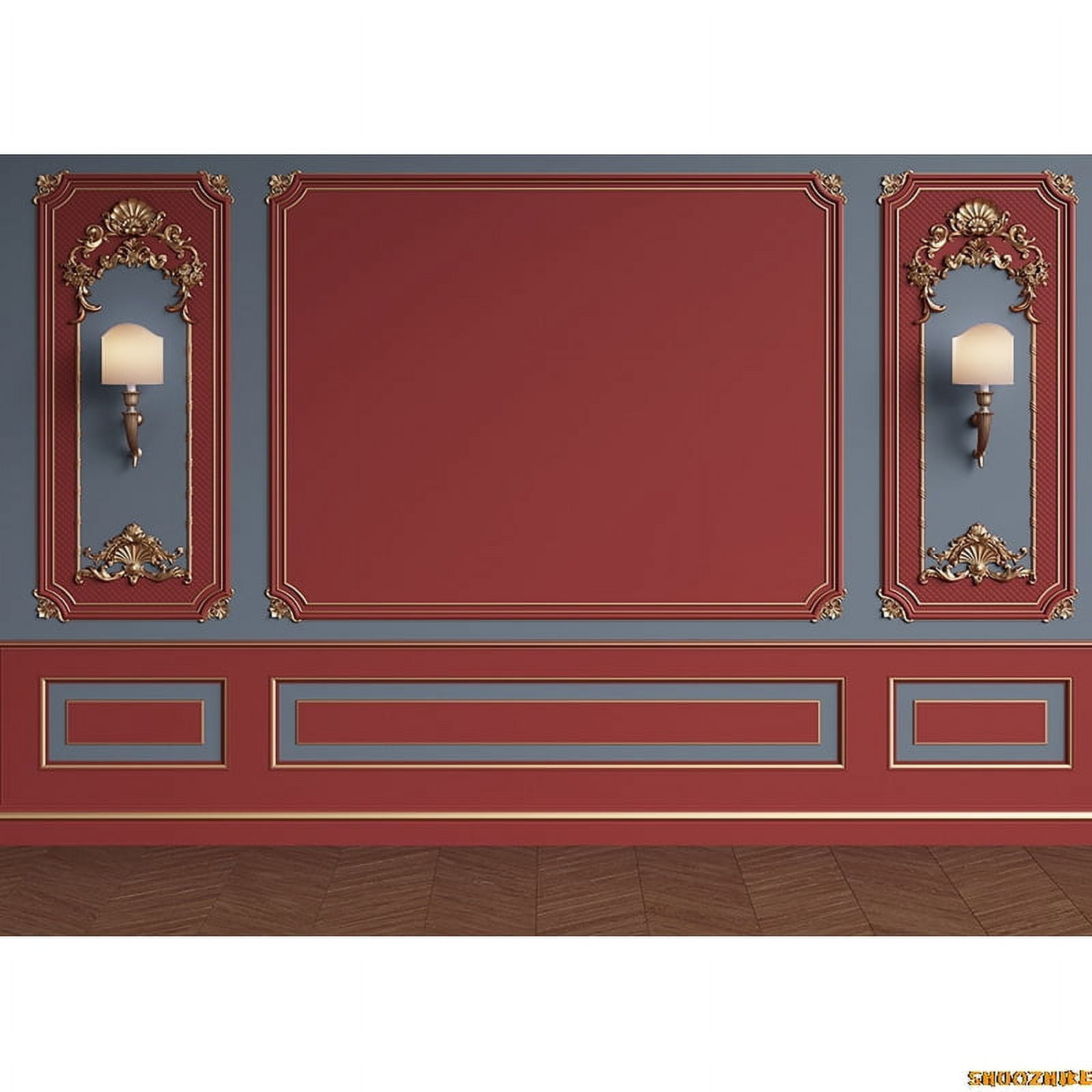 Classic Interior Wall With Mouldings Empty Room Photography Backdrops ...