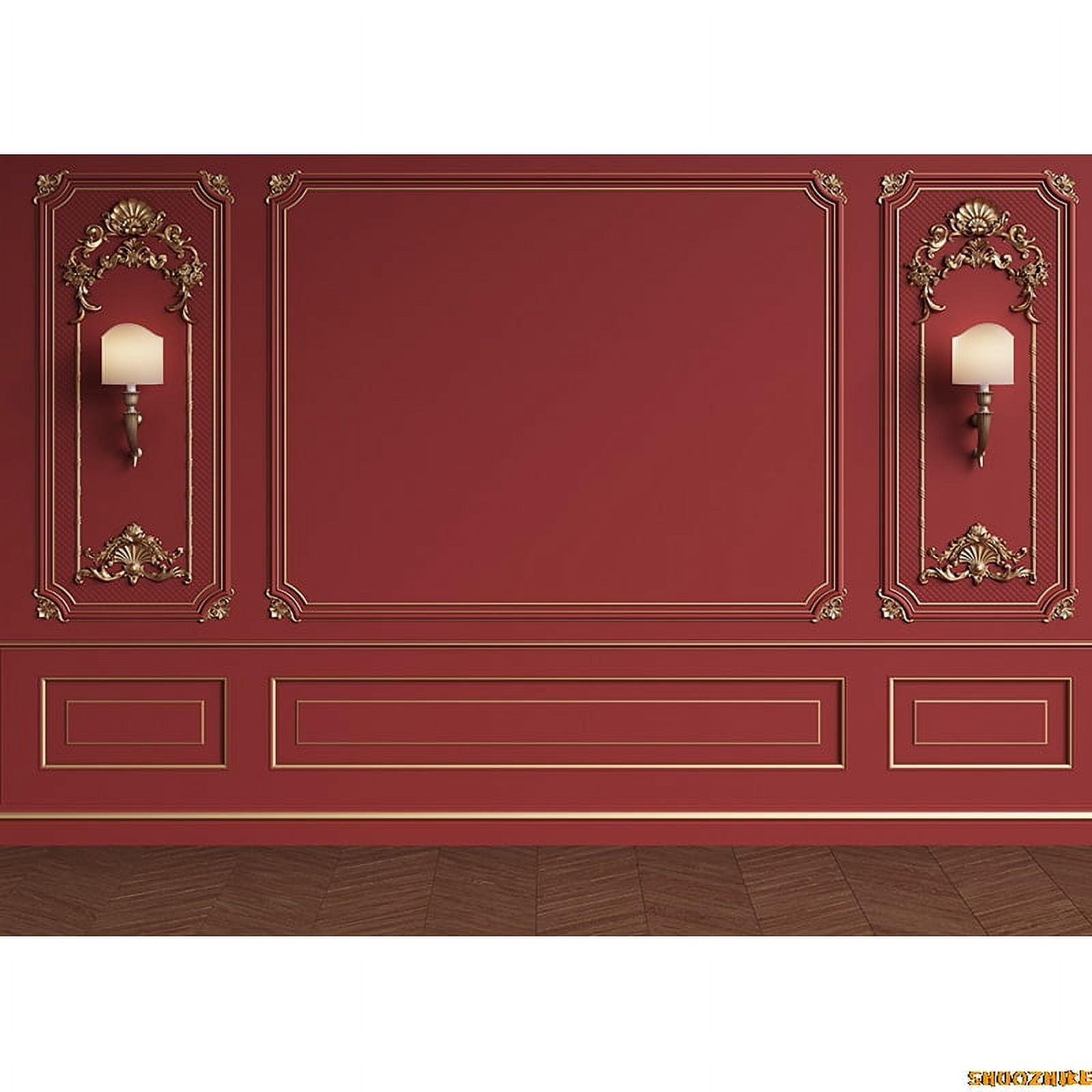 Classic Interior Wall With Mouldings Empty Room Photography Backdrops ...