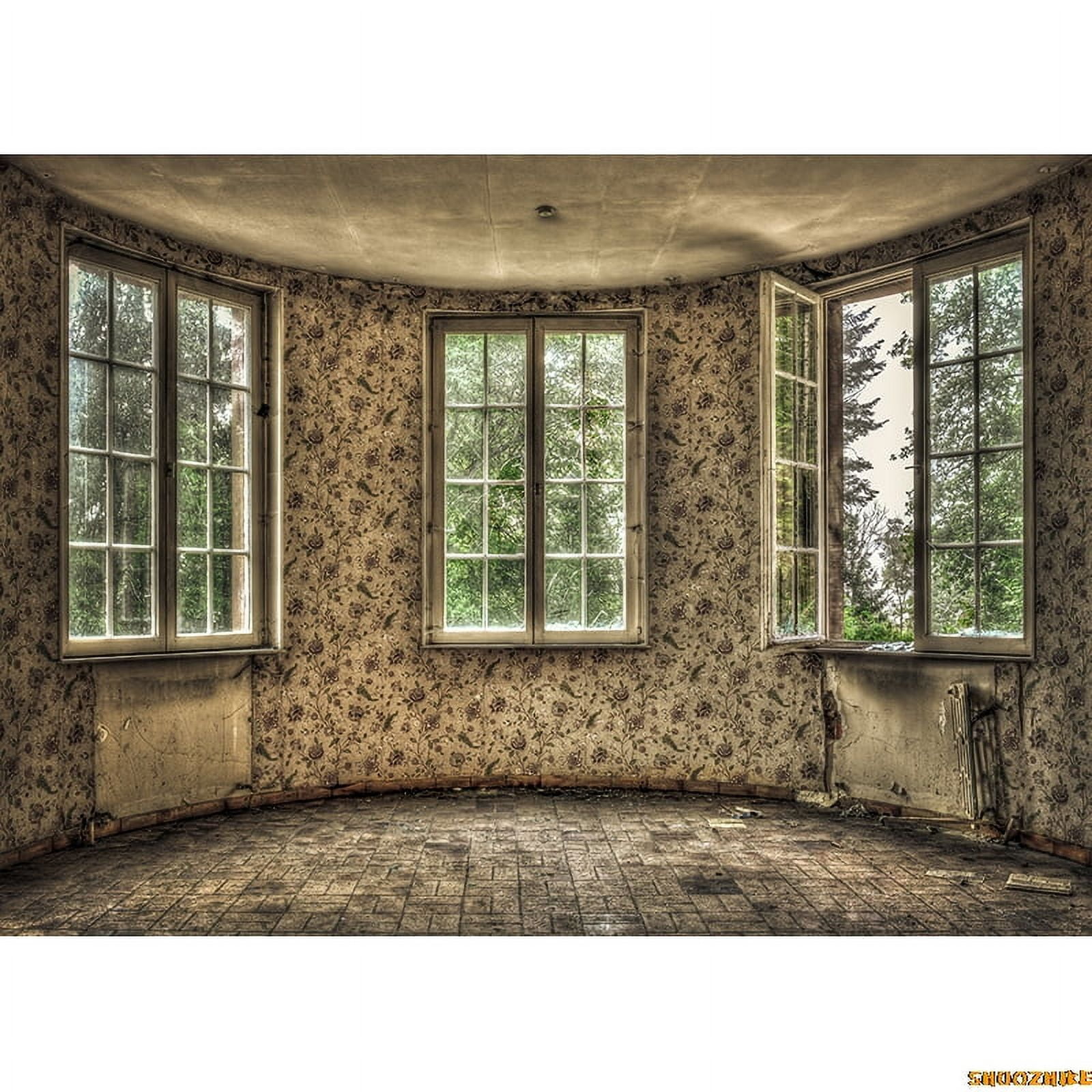Classic Interior Wall With Mouldings Empty Room Photography Backdrops ...