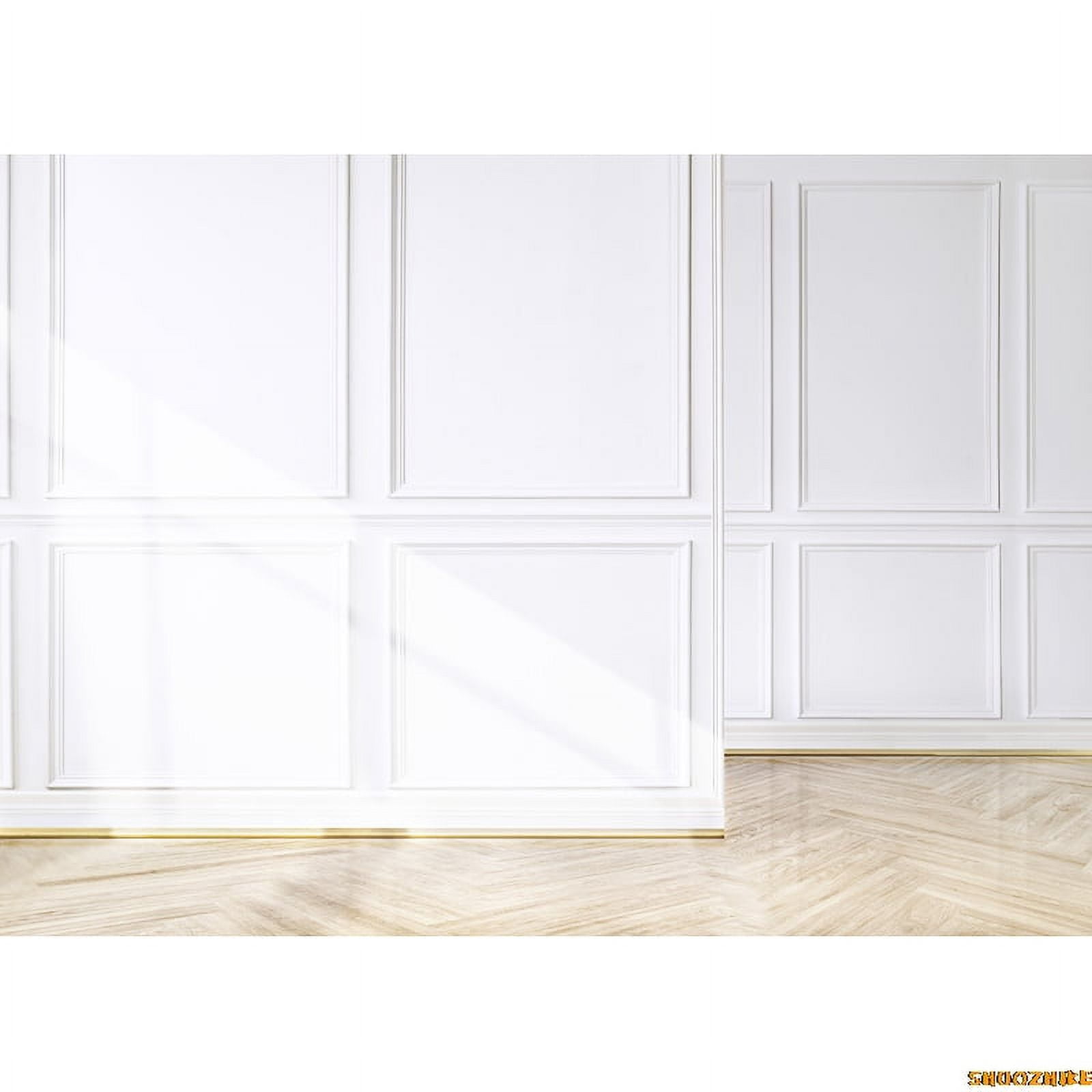 Classic Interior Wall With Mouldings Empty Room Photography Backdrops ...