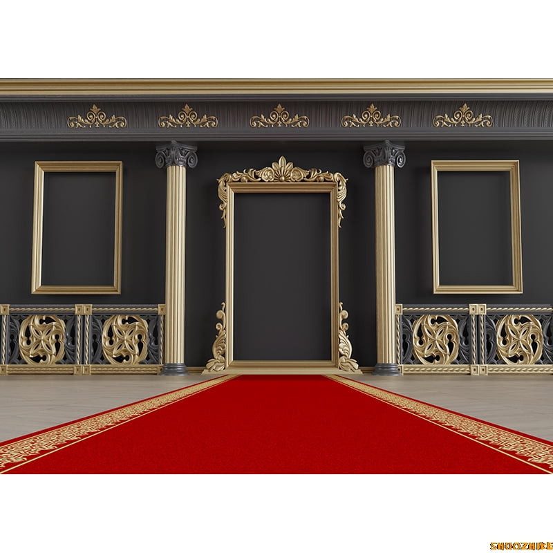 Classic Interior Wall With Mouldings Empty Room Photography Backdrops ...