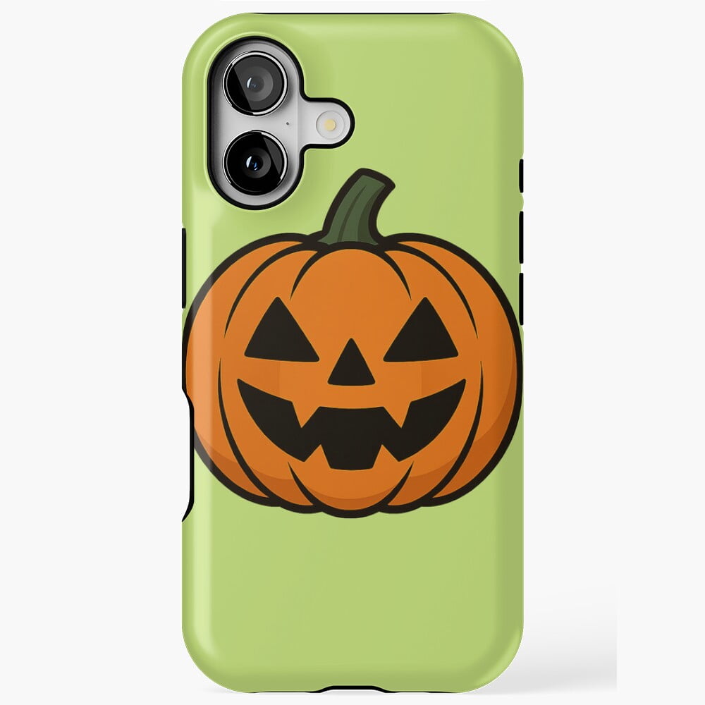 Classic Jack O Lantern Protective Case for iPhone 11 12 13 14 15 16 17 ...