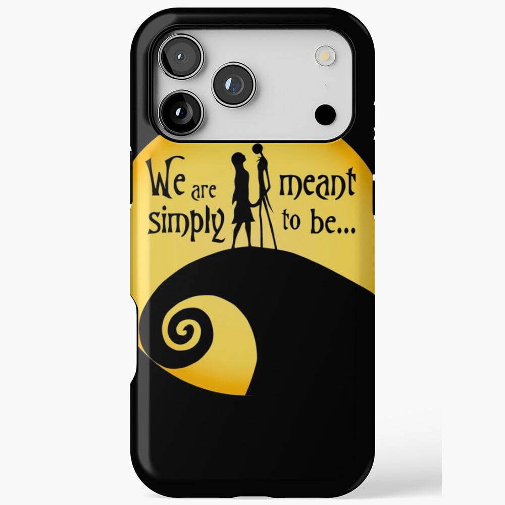 Classic Jack and Sally Protective Case for iPhone 11 12 13 14 15 16 17 ...