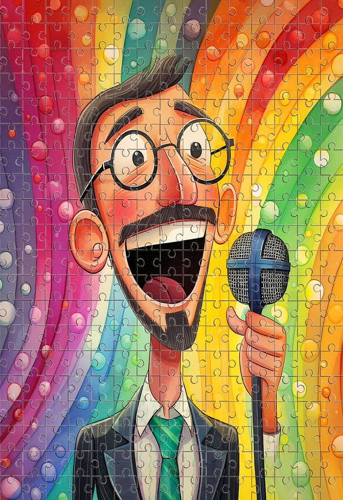 Classic Jigsaw Puzzle Male Comedians Comedy Jokes 500 Piece Jigsaw ...
